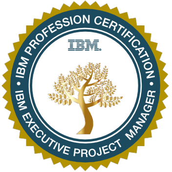 Badges: IBM Executive Project Manager - IBM Skills Gateway - Global