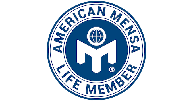 American Mensa Life Member - Acclaim