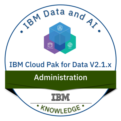 Ibm Cloud Pak For Data V21x Administration Acclaim 