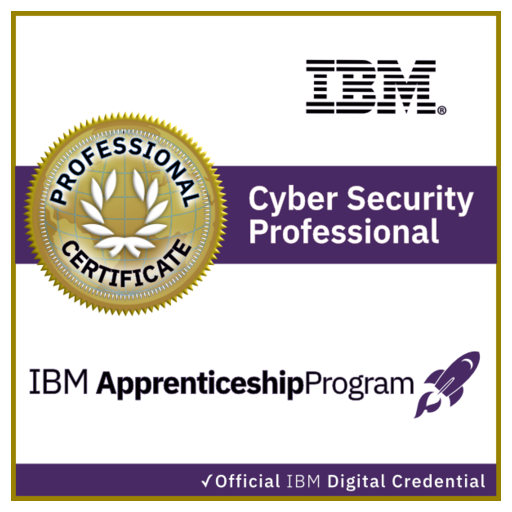 IBM Cyber Security Professional Apprenticeship Certificate - Acclaim