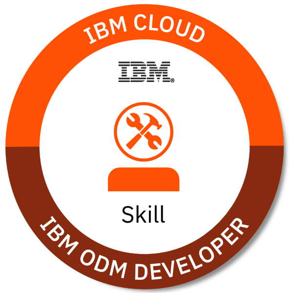 The Badge Holder Can Use Ibm Operational Decision Manager V8 10 To